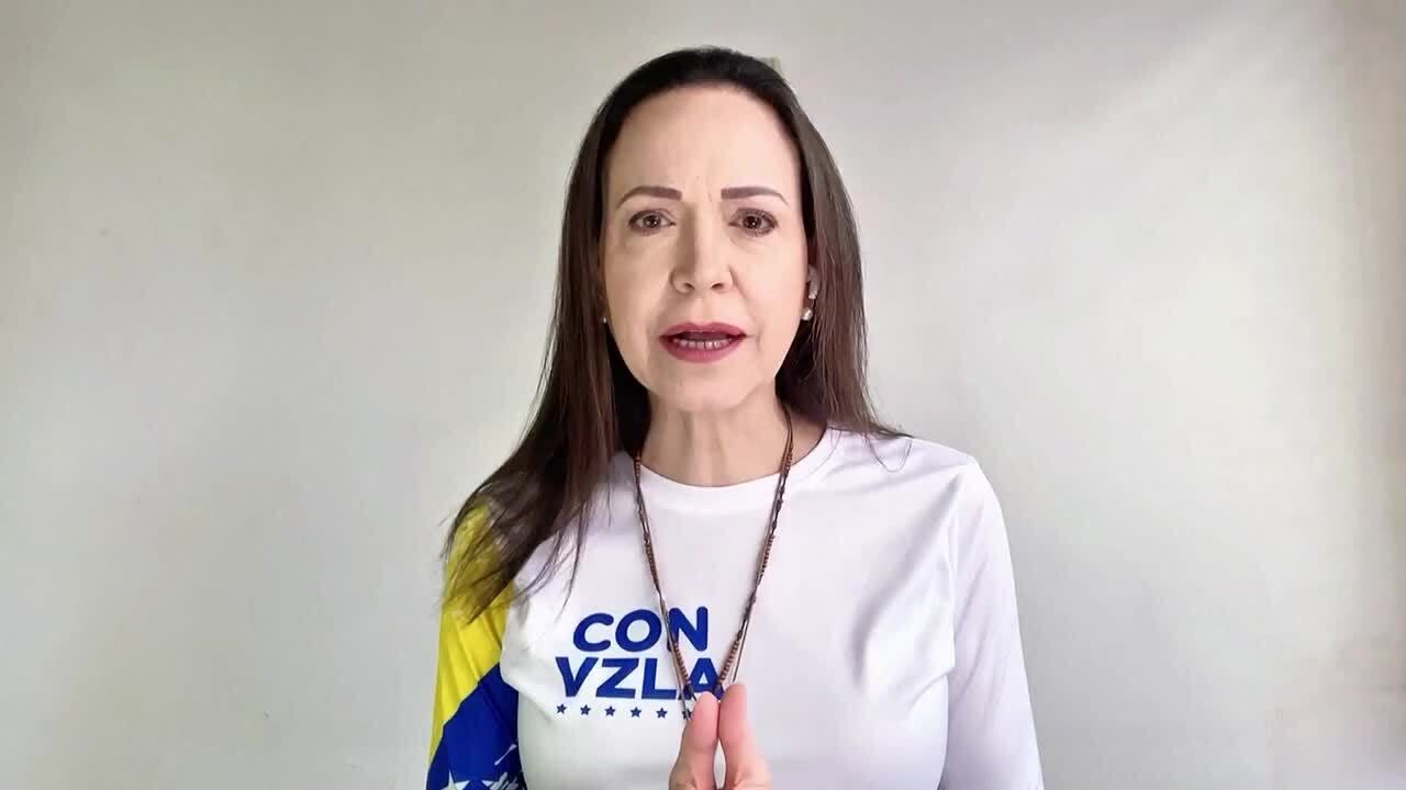 María Corina Machado ratificó su apoyo al despliegue militar de EEUU en ...