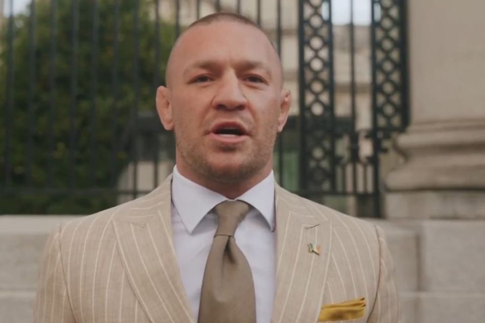 Connor McGregor, excampeón mundial de UFC anunció su candidatura a la ...